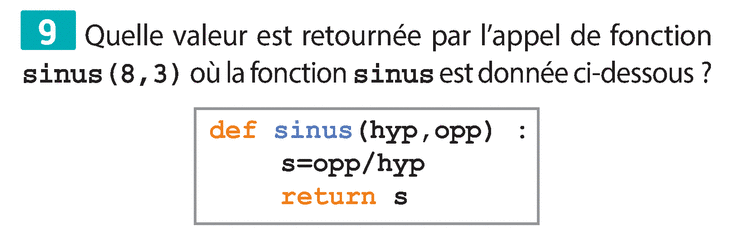Programmation en langage Python - Comprendre une fonction - Exercice ...