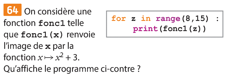 Programmation en langage Python - Comprendre une boucle for - Exercice ...
