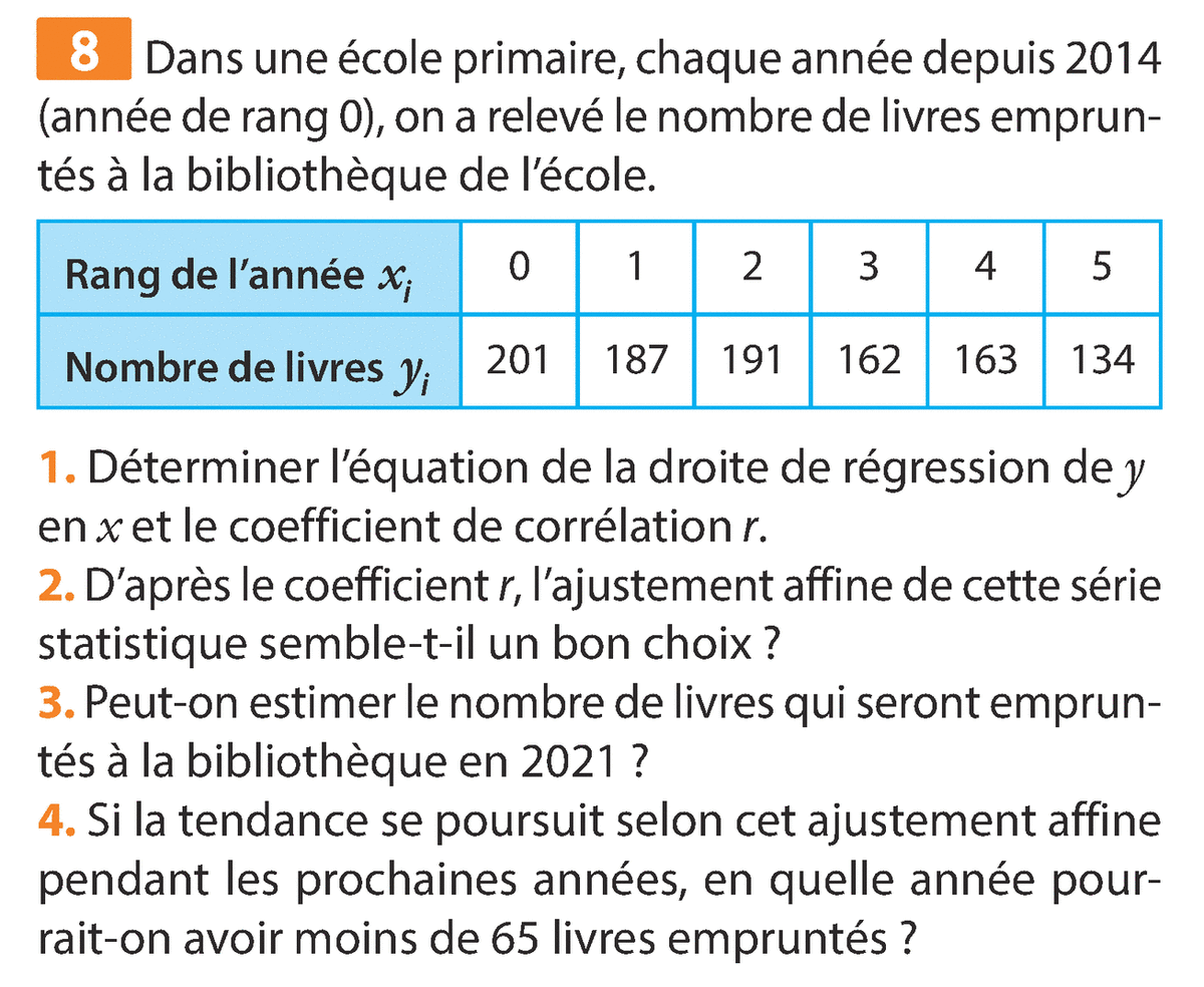 Statistiques à deux variables - Effectuer des interpolations et des ...